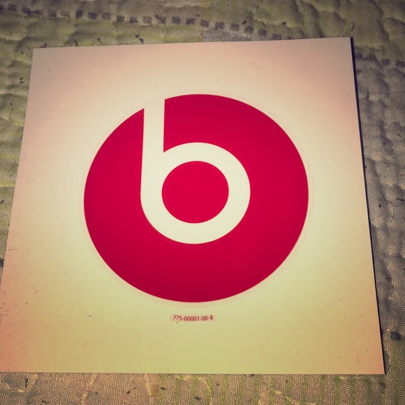 Beats by Dre | Other | Beat Headphone Sticker | Poshmark
